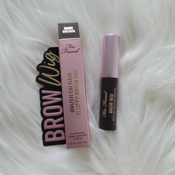Too Faced | Makeup | New Too Faced Brow Wig Brow Gel Dark Brown | Poshmark